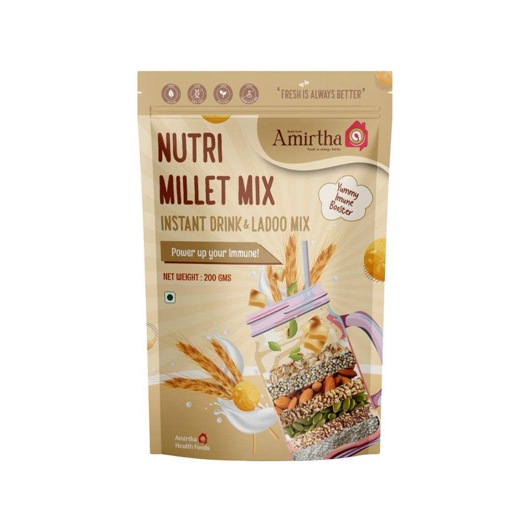 Nutri millet Drink Mix – Amirtha Health Foods