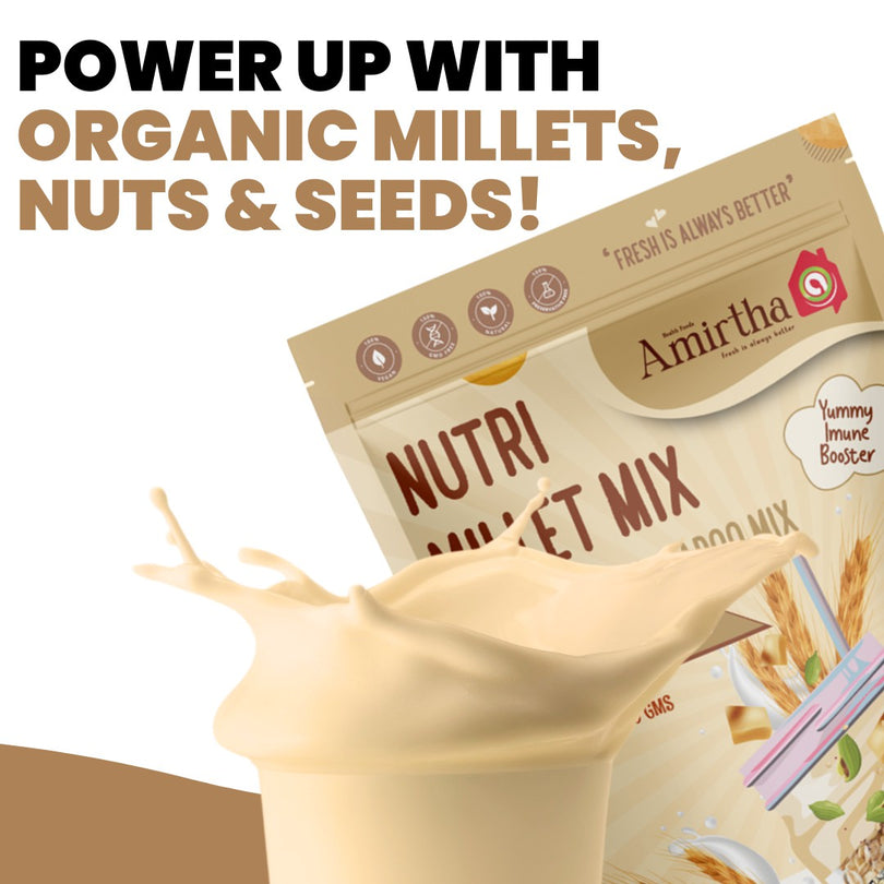 Nutri millet Drink Mix – Amirtha Health Foods