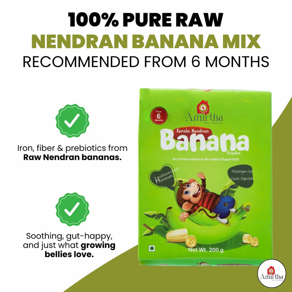 Kerala Nendran Raw Banana Mix – Amirtha Health Foods